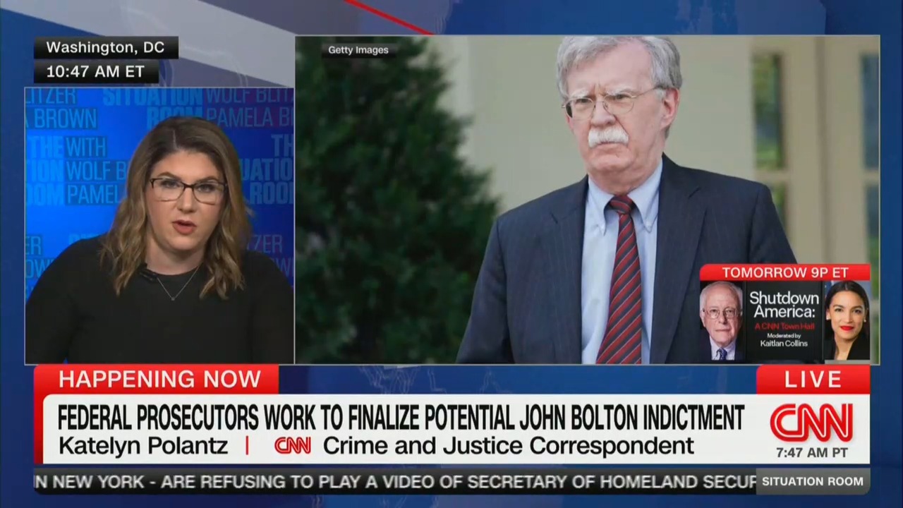Federal Prosecutors ‘at Work’ to Bring Charges Against John Bolton ...