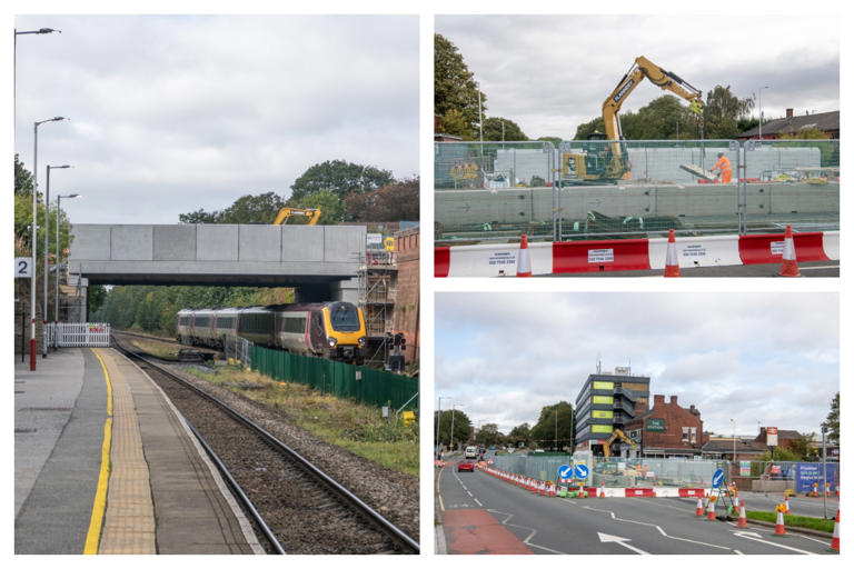 When rebuild of Cross Gates rail bridge will be completed as pictures ...