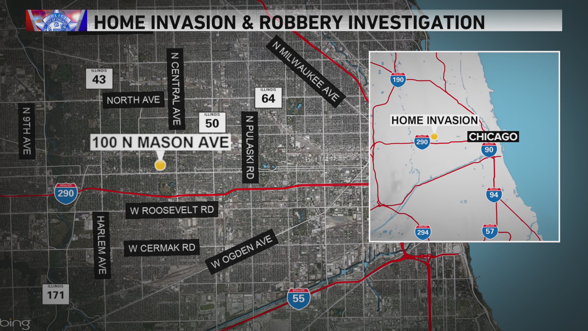 Chicago police search for 2 armed suspects in home invasion on ...
