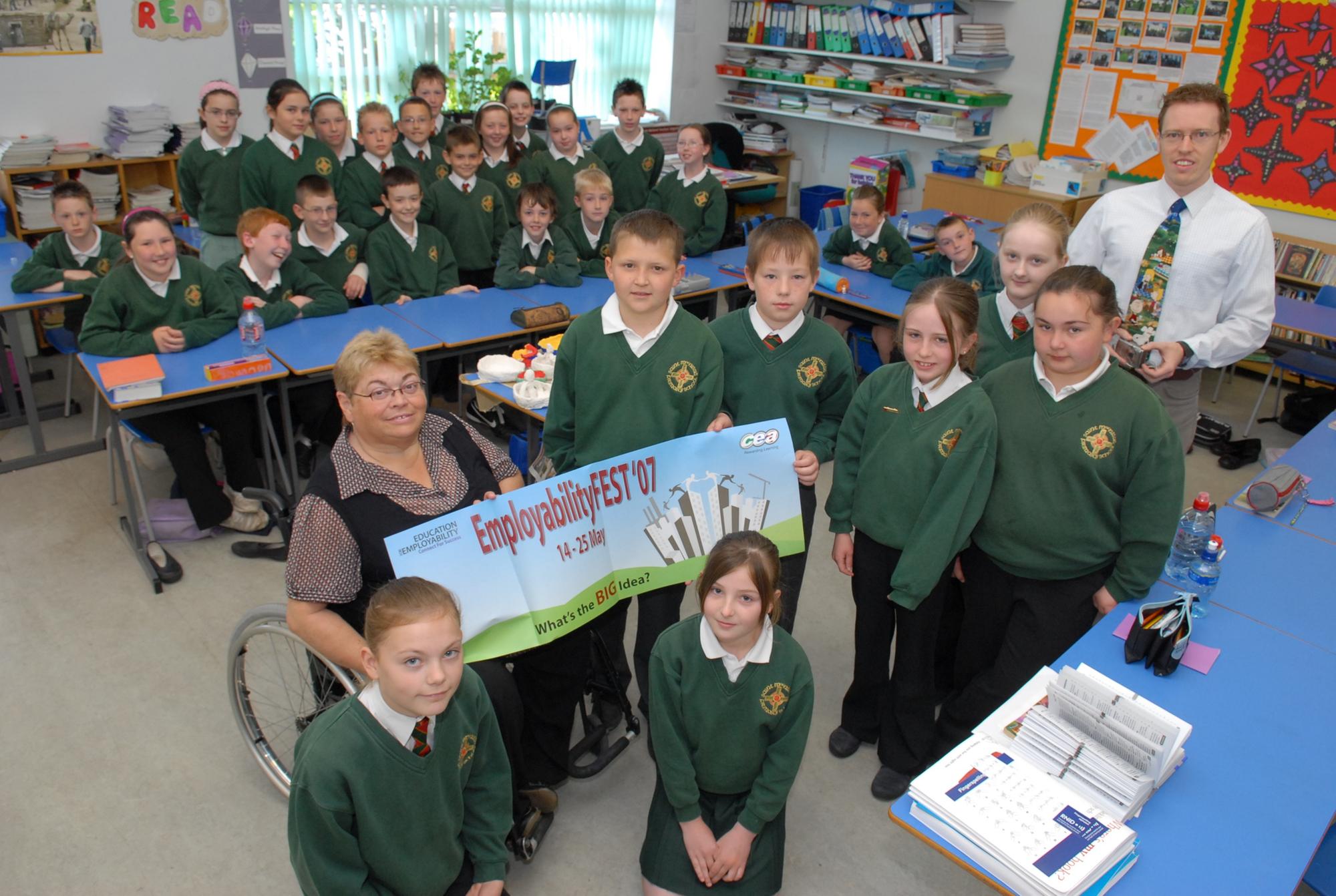 St MacNissi's Primary: fab throwback photos as Larne school marks 25th ...