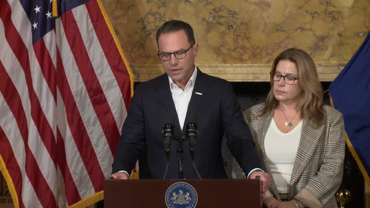 'He tried to burn our family to death while we slept' | Pa. Gov. Josh ...
