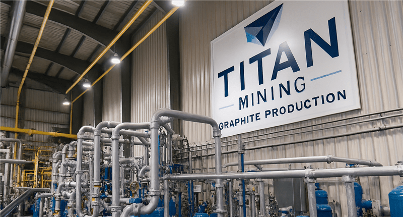 Titan Mining to become first US natural graphite producer in 70 years