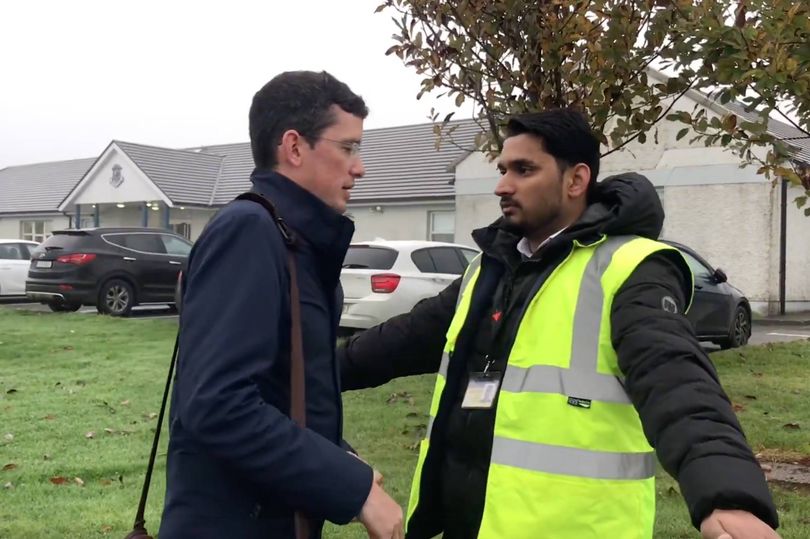 Watch: Gardai called after Enoch Burke row with security guard hired to ...