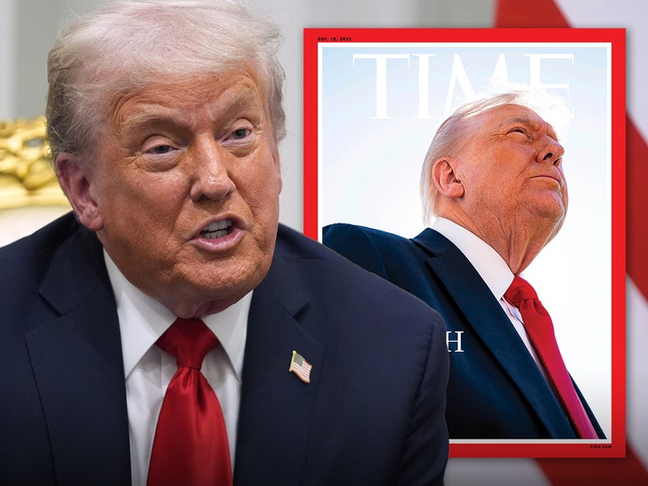 Donald Trump Slams TIME Magazine Cover Photo