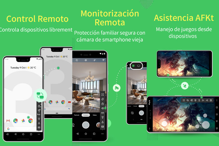 Controlar tu Android de forma remota con AirMirror de AirDroid
