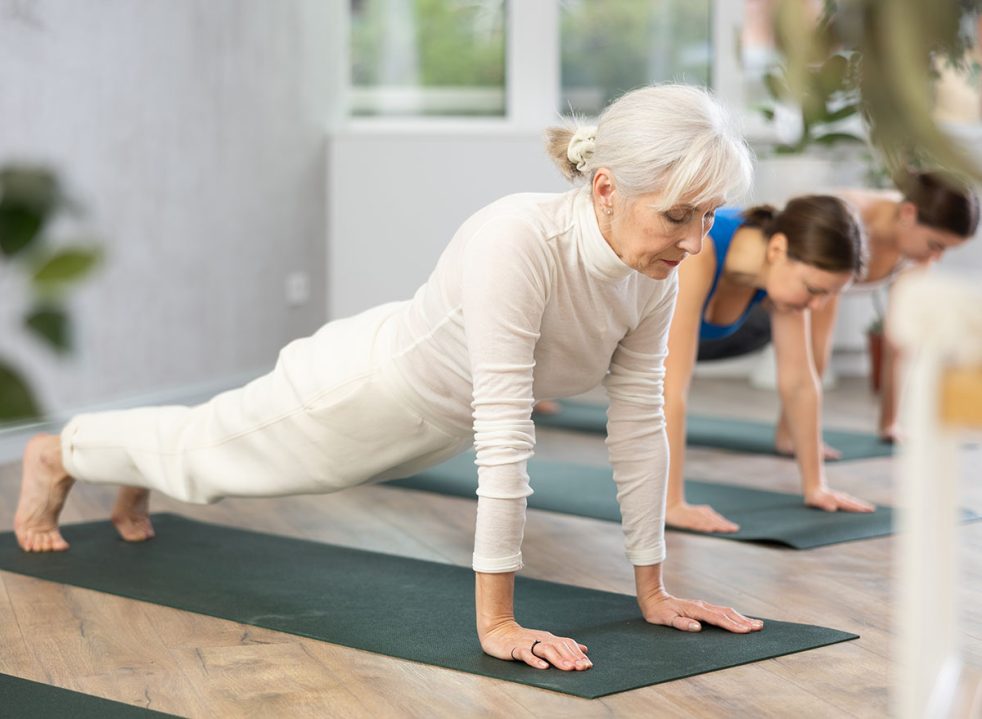 If you can hold a plank this long after 60, your core strength is ...