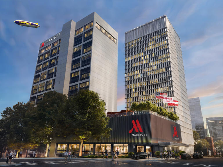Atlanta’s Crowne Plaza hotel sold, to reopen as Marriott in 2027