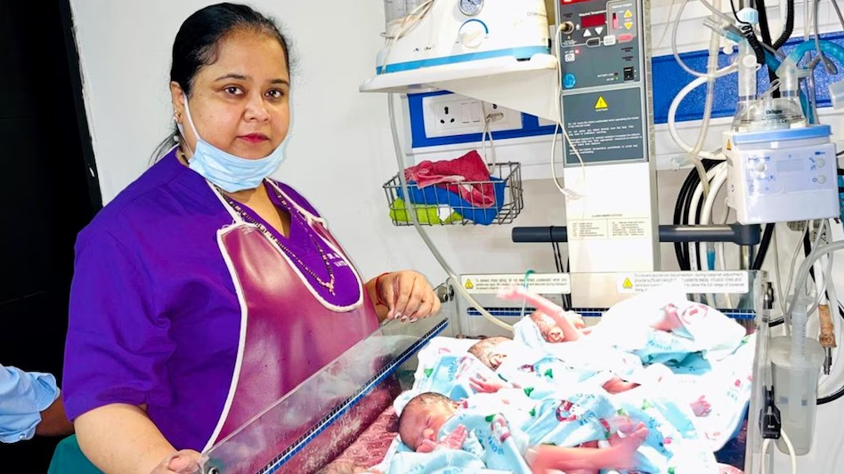 Bihar Woman Gives Birth to Four Babies at Once: A Rare and Joyous ...