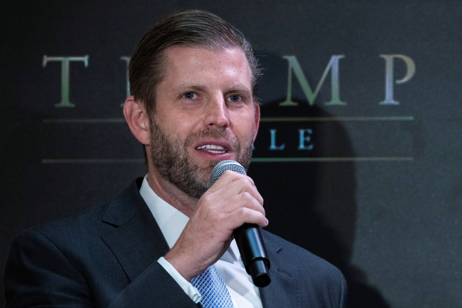 Eric Trump insists dad's mission is saving God
