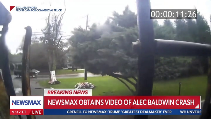 Dashcam Footage Sheds New Light on Alec Baldwin’s Car Crash