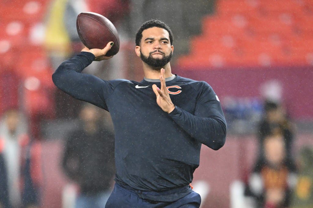 Bears QB Caleb Williams made history against the Commanders