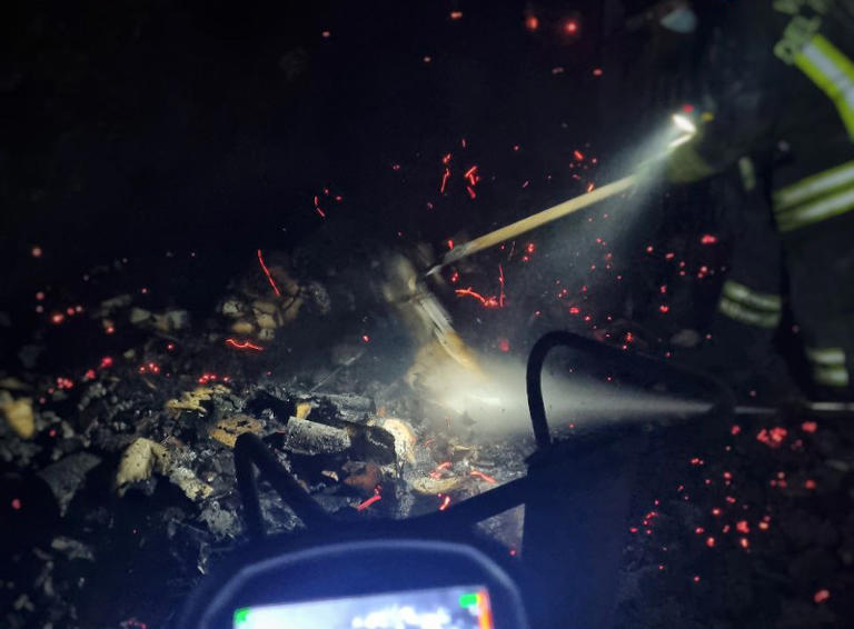 Incendio monastero della Bernaga, terminate le operazioni di bonifica