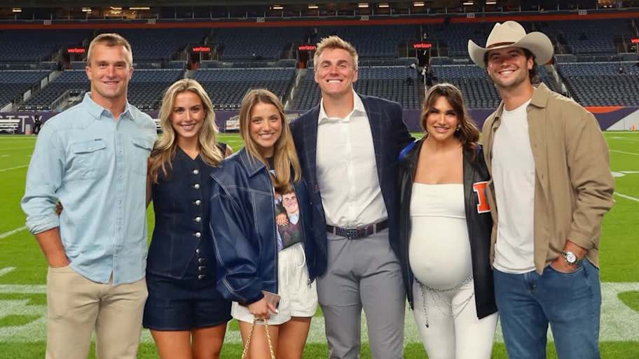 Bo Nix's wife Izzy perfectly reacts to Broncos backup QB's newborn baby ...