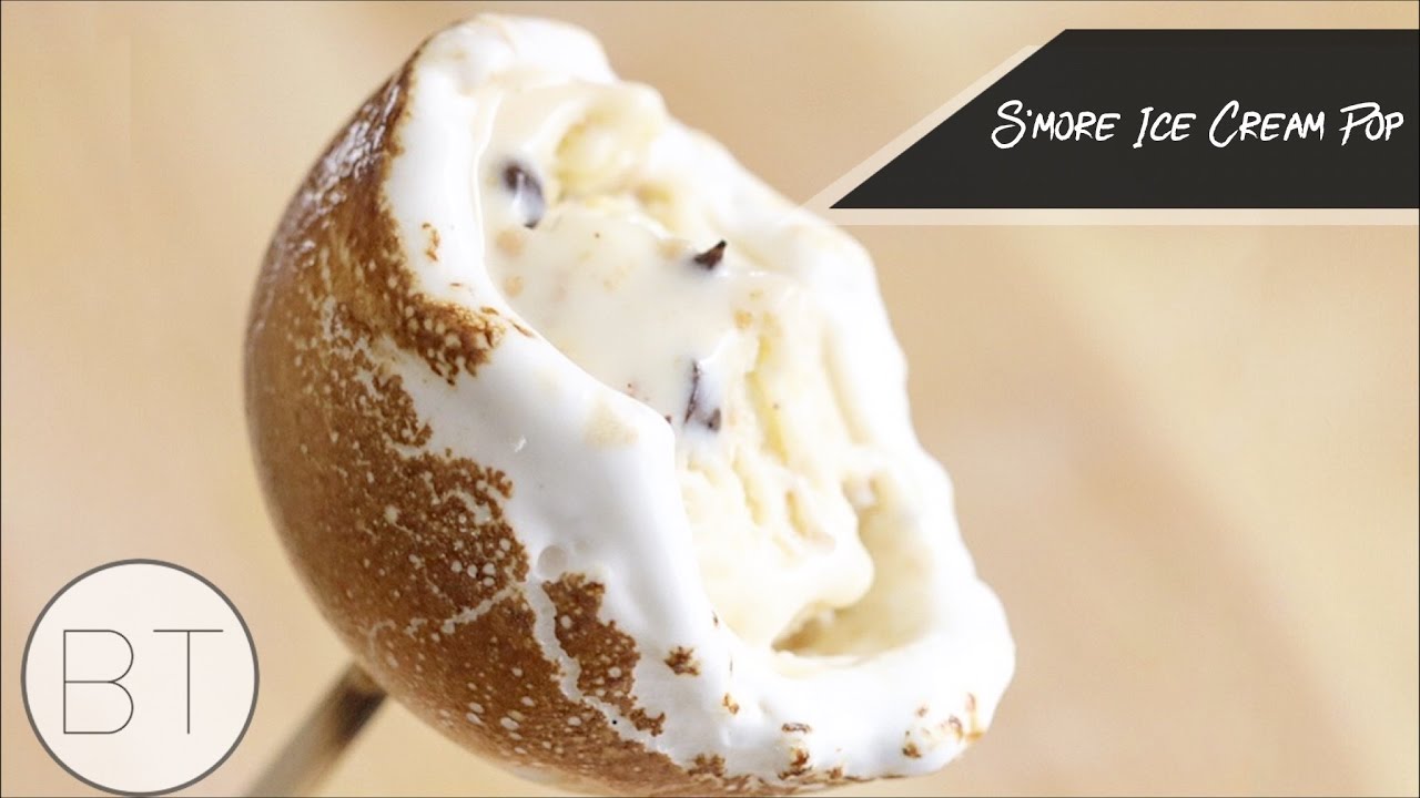 S'more Ice Cream Pop