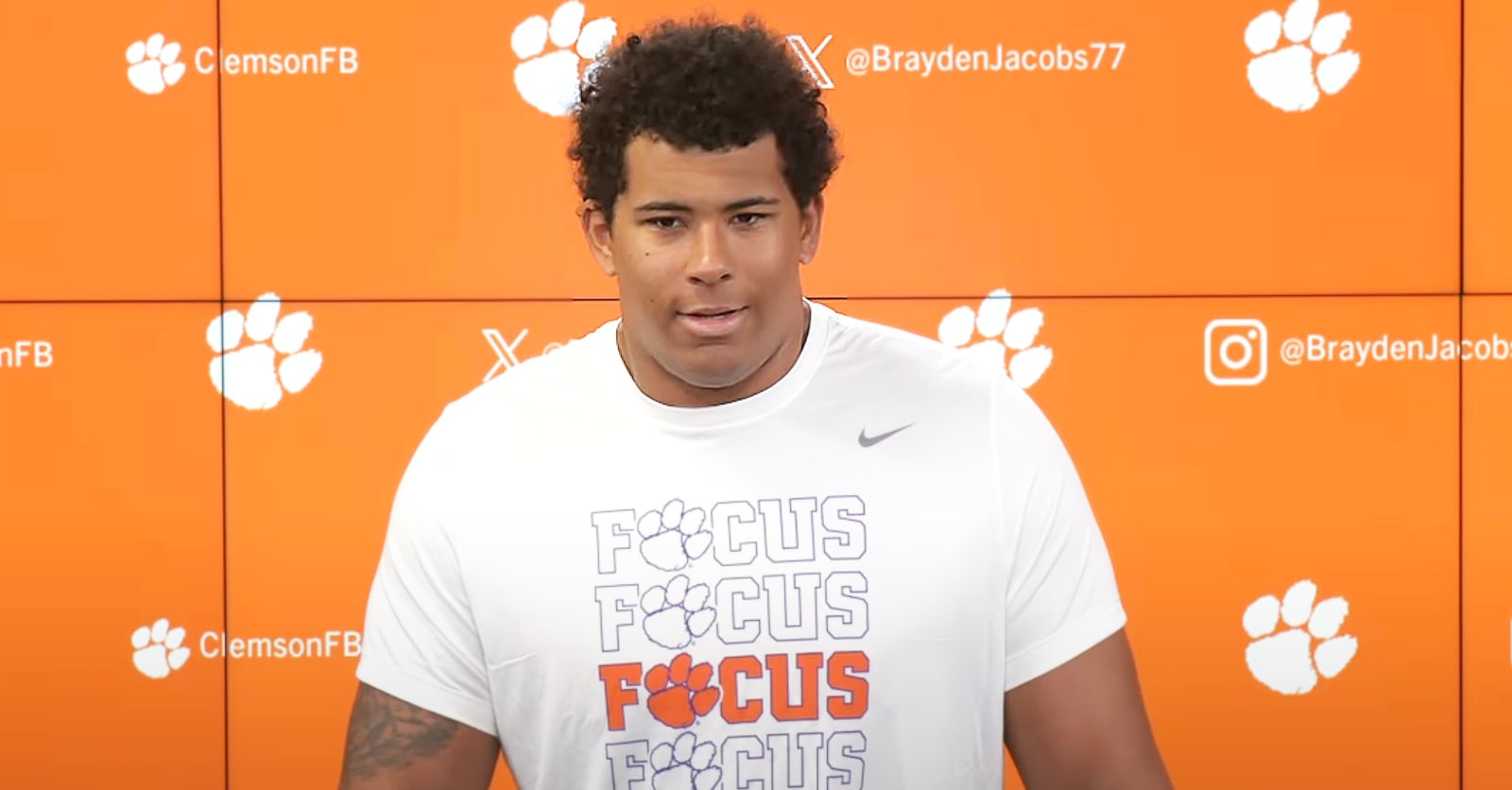 WATCH: Tuesday Clemson Football Player Interviews