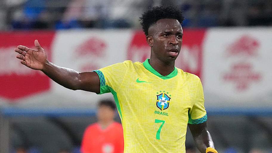 Vinicius Junior, Rodrygo Look on in Horror As Brazil Suffer Historic ...
