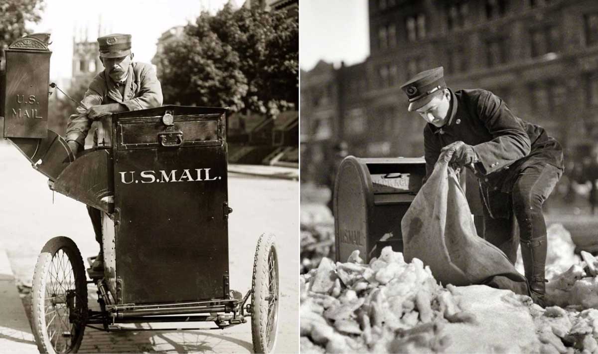 22 Vintage Photos of Postal Workers in Action