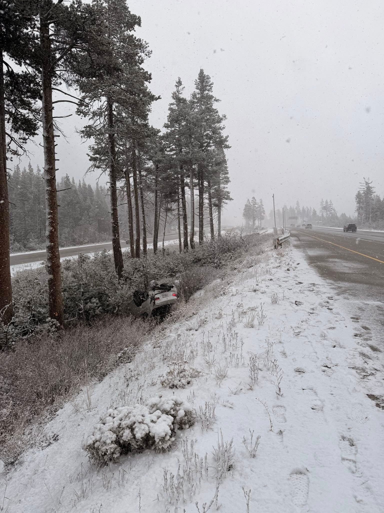 California storm brings first heavy snow to Sierra Nevada with 2-3 feet ...