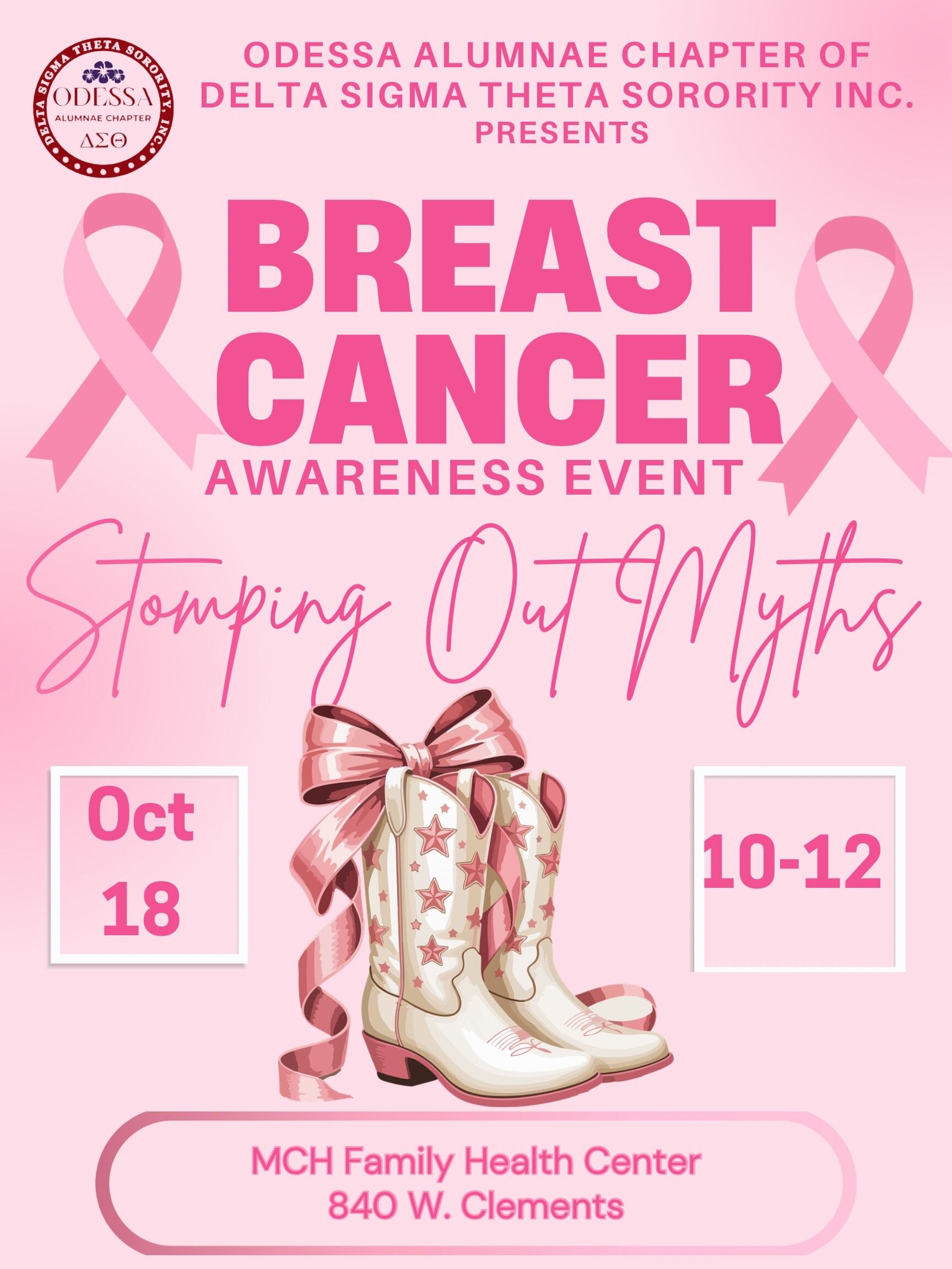 ‘Stomping Out the Myths’: Delta Sigma Theta hosts Breast Cancer ...