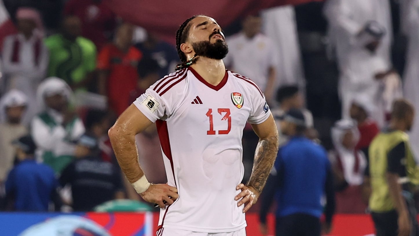 UAE World Cup hopes suffer body blow after tense Qatar defeat