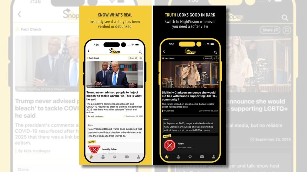 Here's how to get Snopes' new app