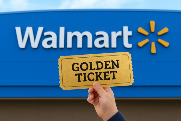Walmart entrega "tickets dorados" a todas las personas que cumplen ...