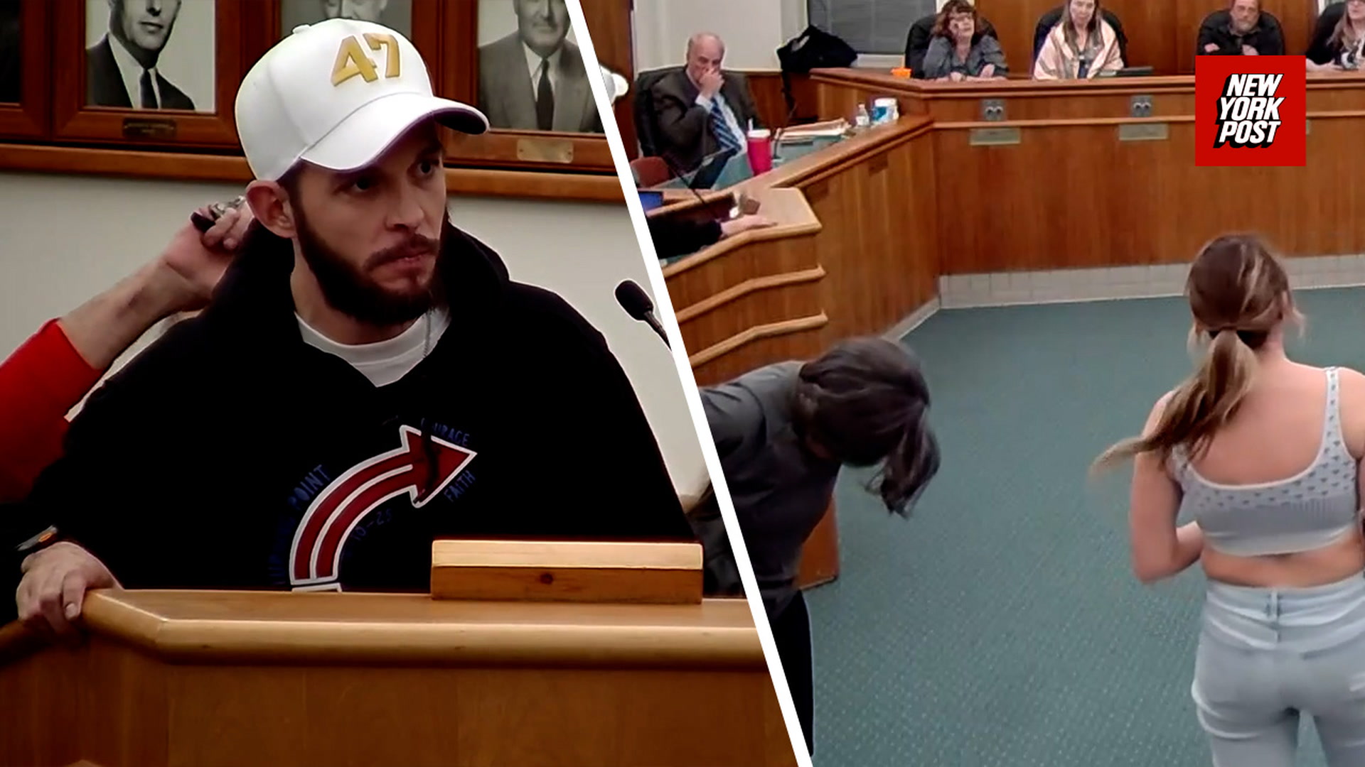 Protesters strip during Augusta School Board meeting over transgender ...