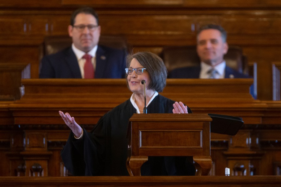 Chief Justice Luckert suffered apparent stroke, car crash