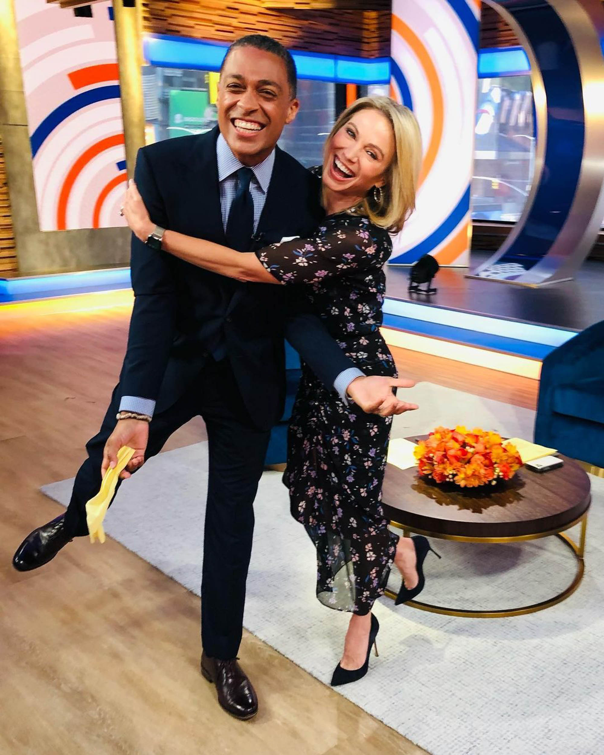 T.J. Holmes and Amy Robach engaged 3 years after affair bombshell led ...