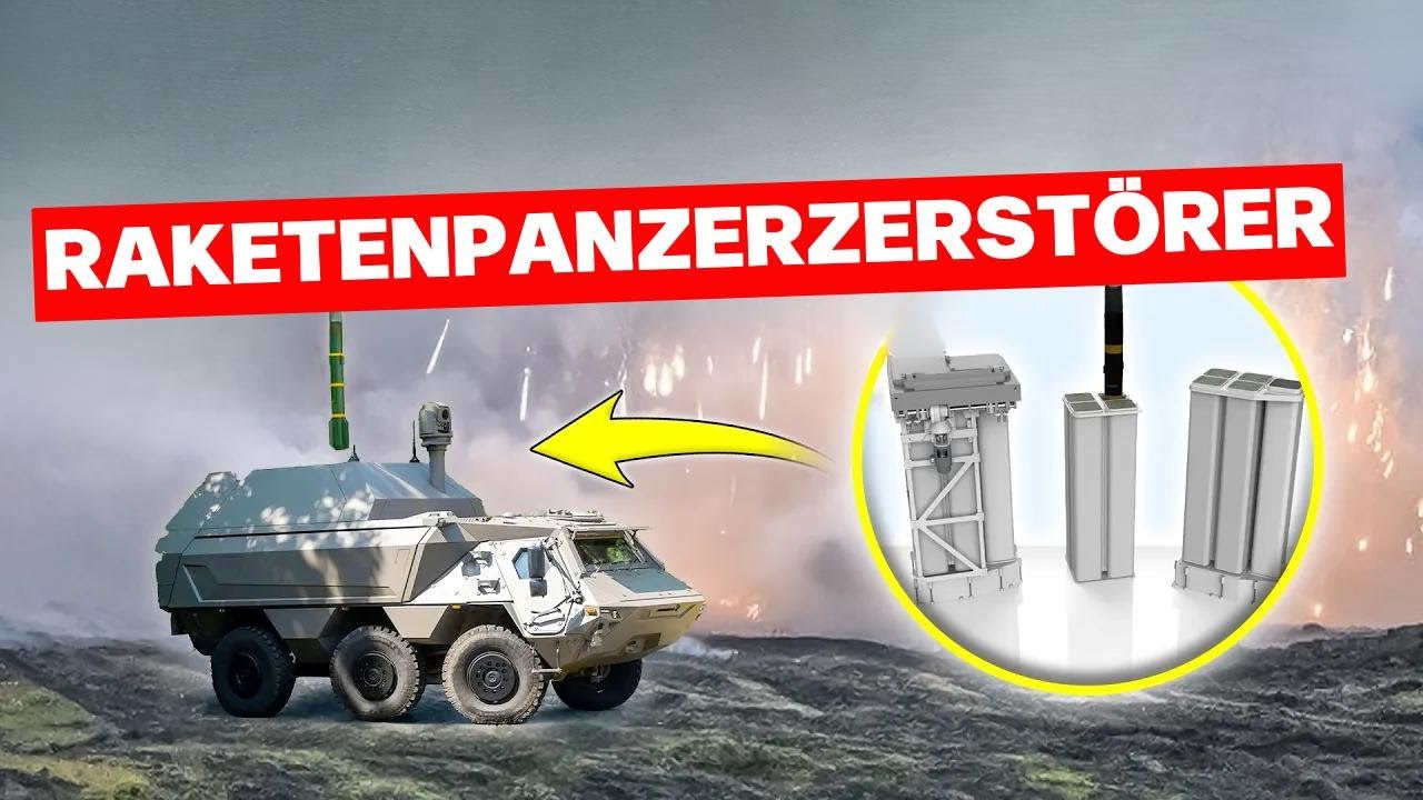 Deutschlands neuer Panzer-Killer: So macht er russische Panzer platt!