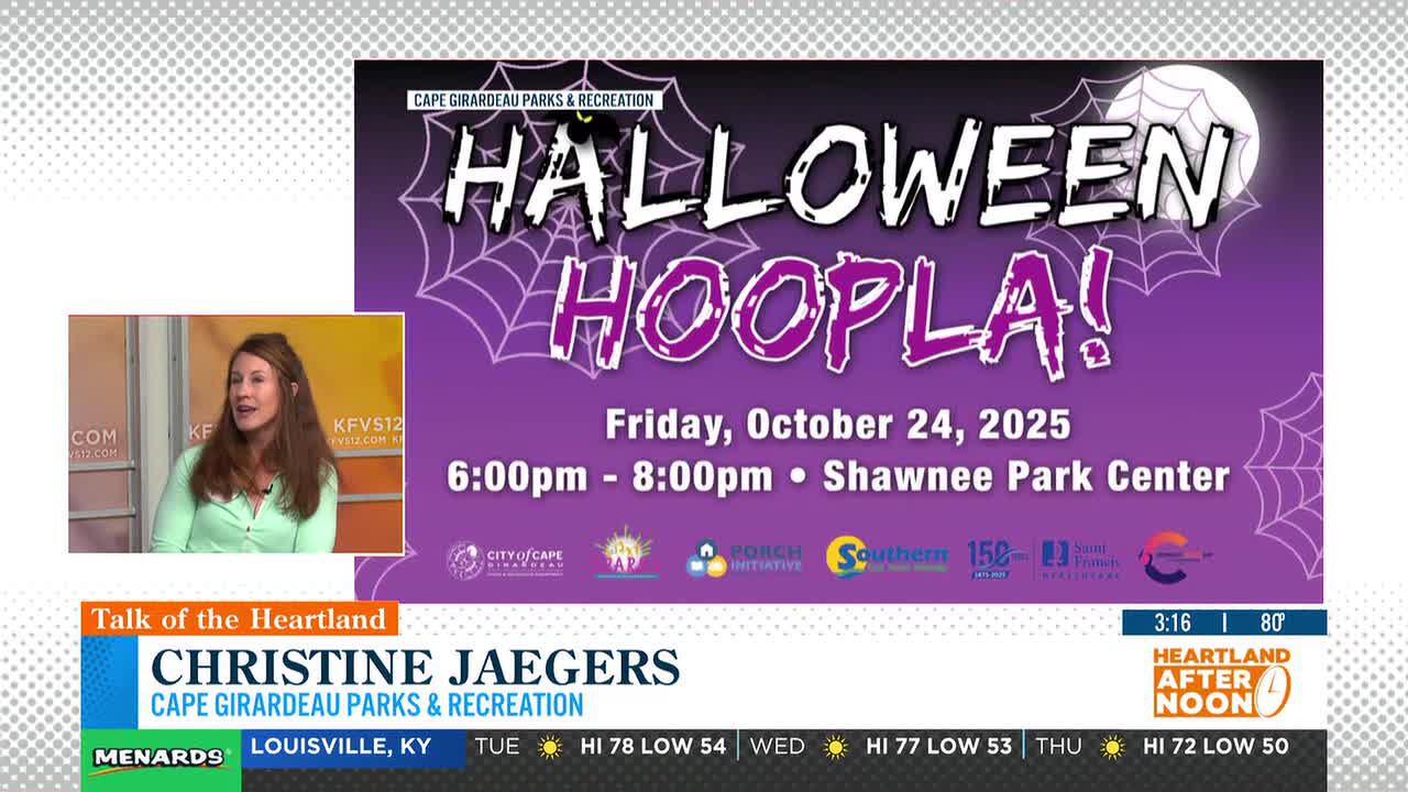 Children and families can join in the Halloween Hoopla fun Oct. 24