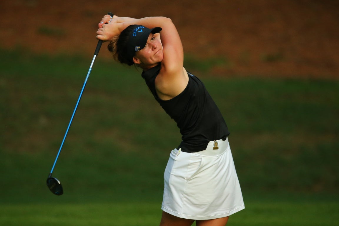 Superb photos of elite Swedish golfer and ASU alum Linn Grant