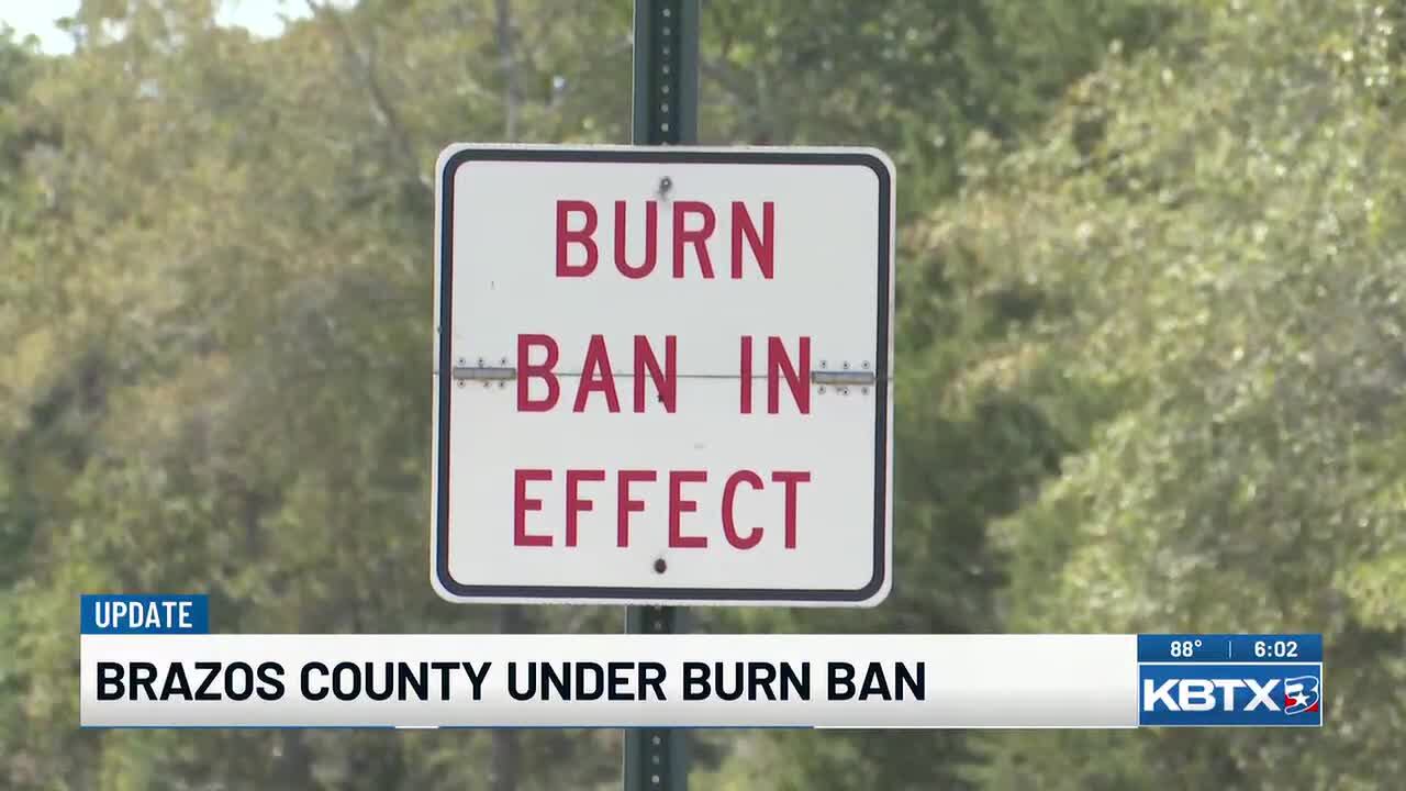 Drought leads Brazos County into burn ban