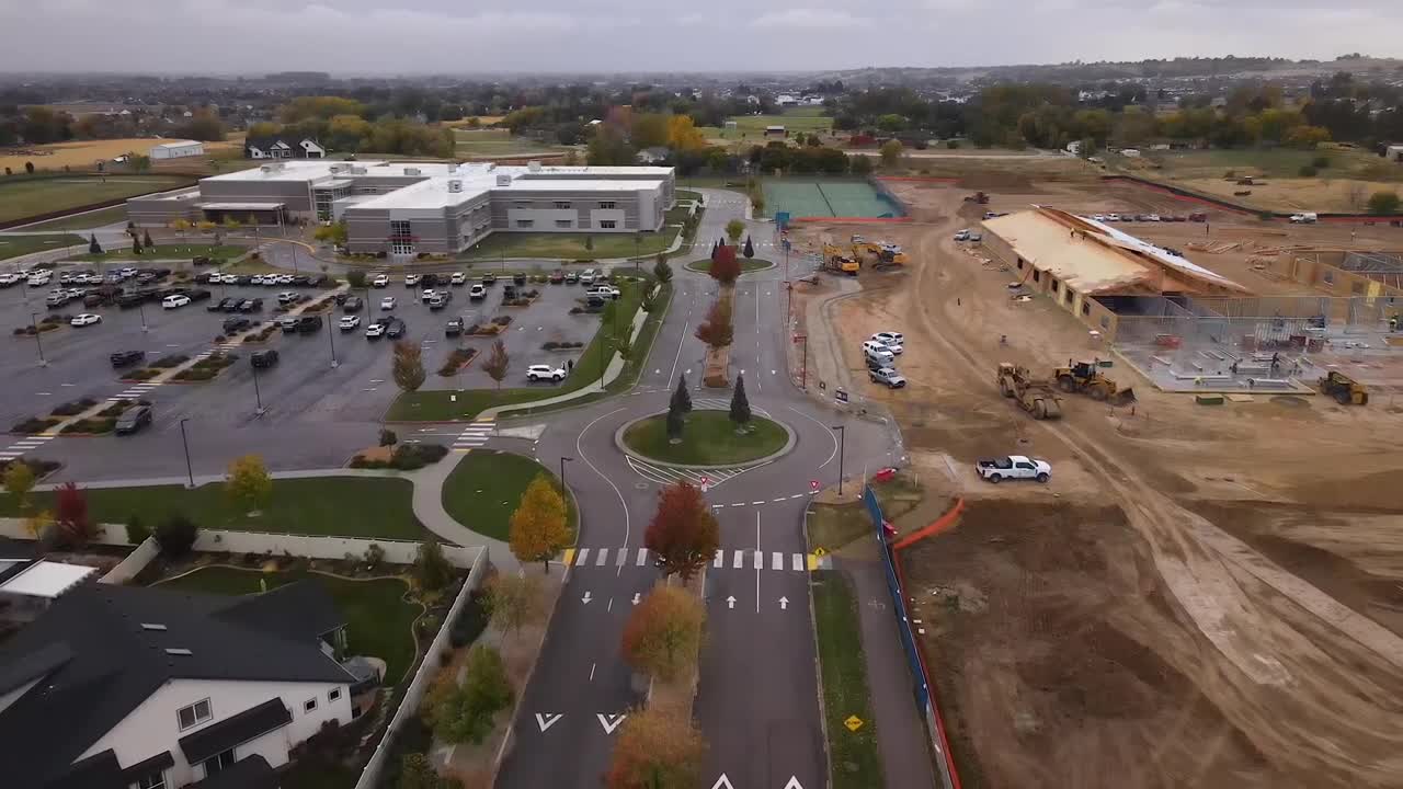 Sky view update of Star Middle School and progress of ‘Independence ...