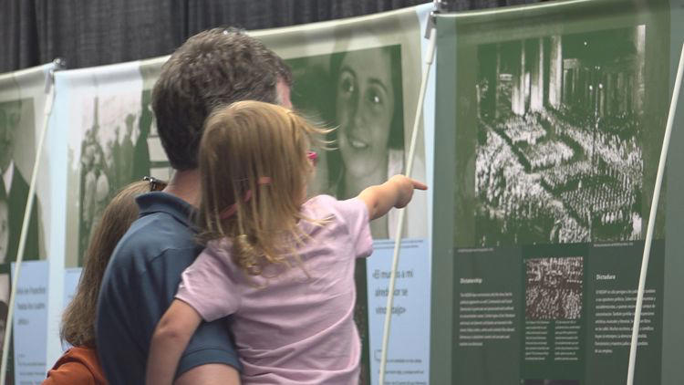 Anne Frank exhibit on display at the SC State Fair