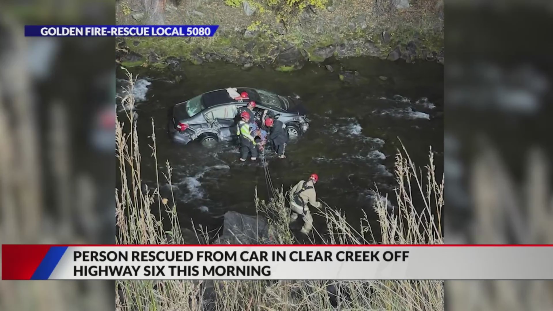 Driver rescued, sustained minor injuries after vehicle crash into Clear ...