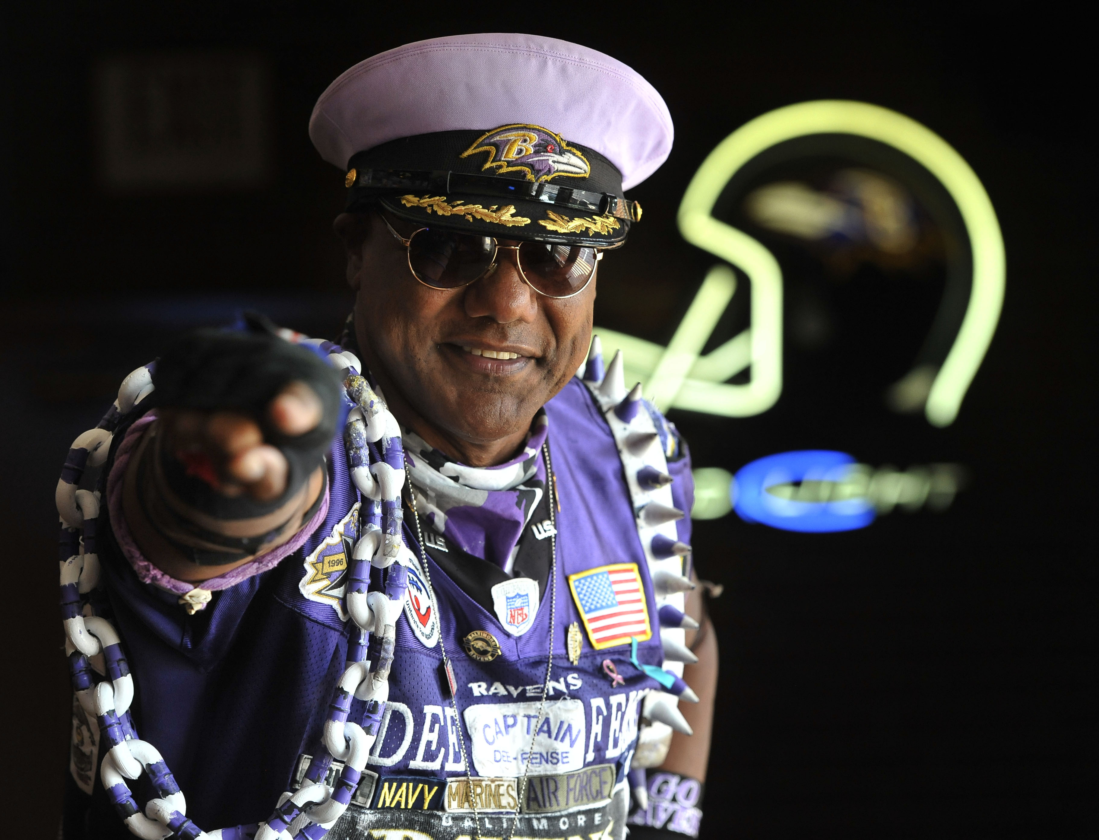 Funeral plans set for Ravens superfan Captain Dee-Fense