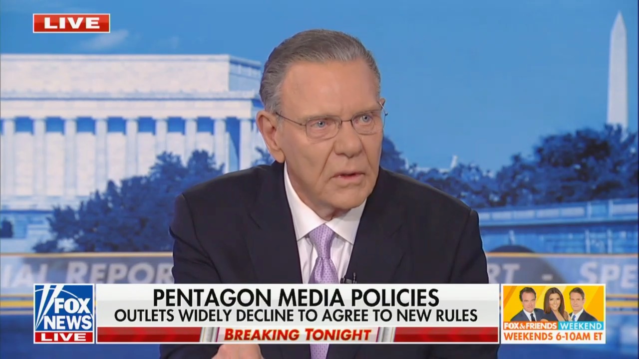 Pete Hegseth’s Pentagon Press Crackdown Gets Absolutely Walloped on Fox ...