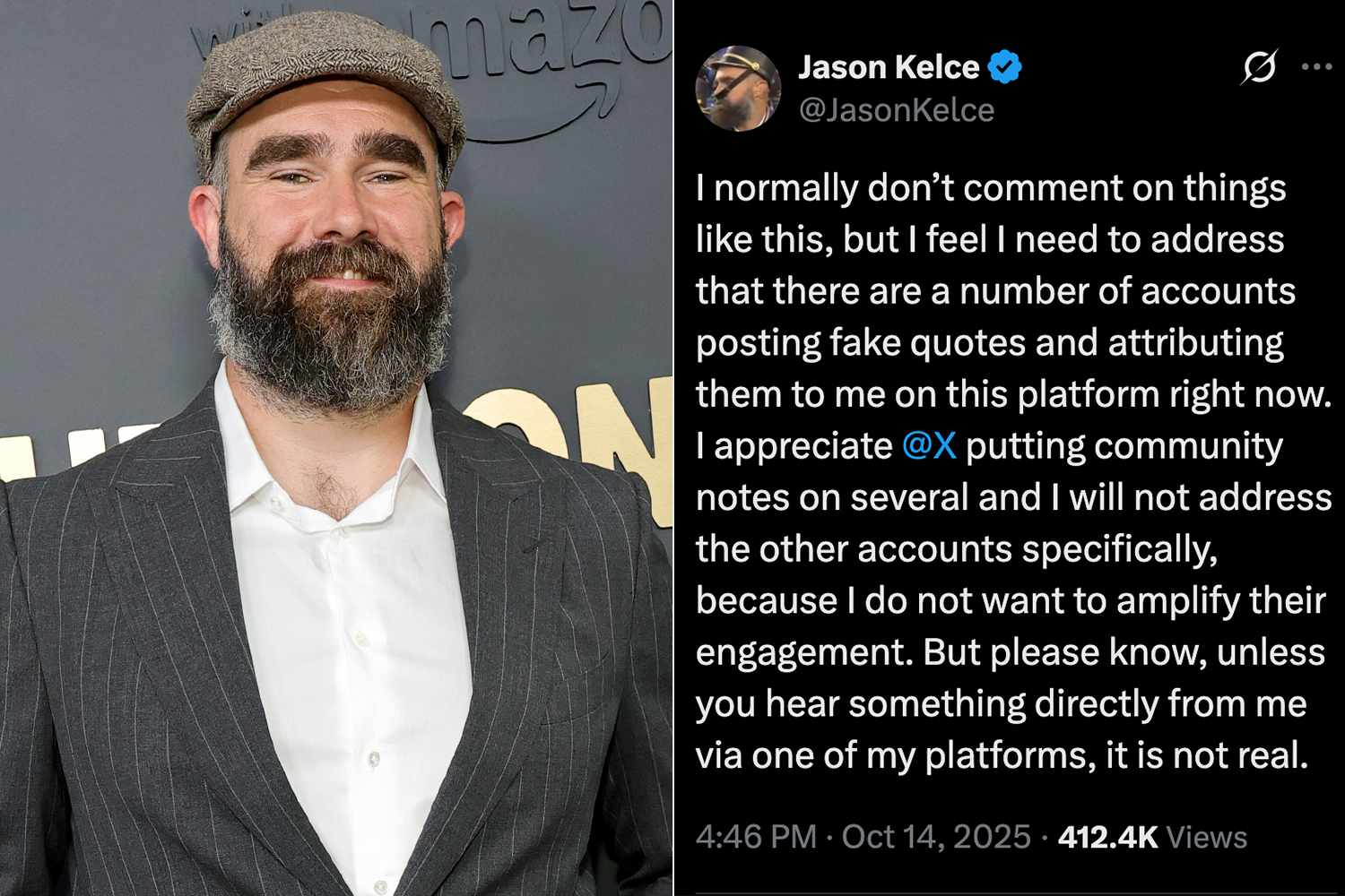 Jason Kelce Sets the Record Straight After ‘Fake Quotes’ About Bad ...