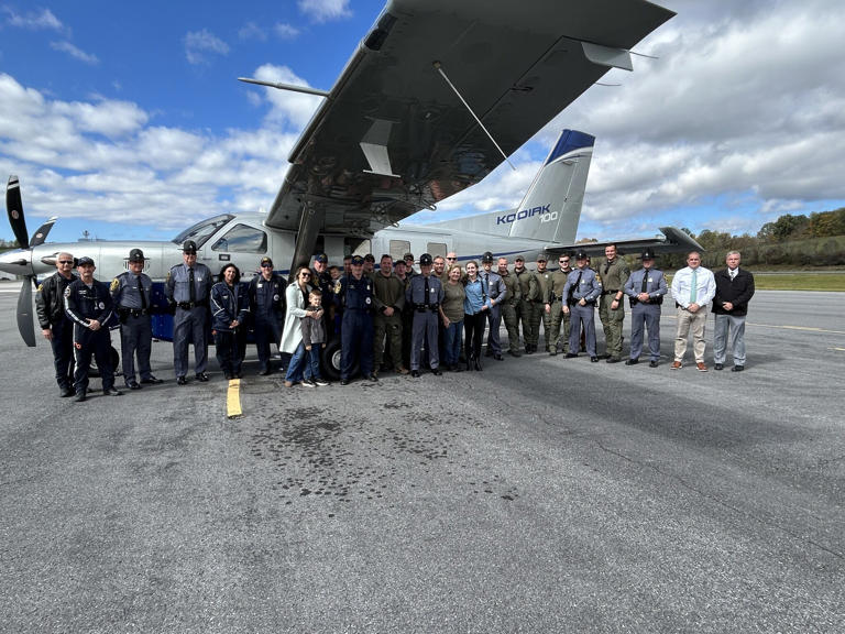 New Virginia State Police plane honors fallen trooper from Chilhowie