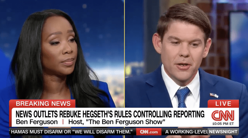 CNN's Abby Phillip clashes with MAGA pundit over new press restrictions