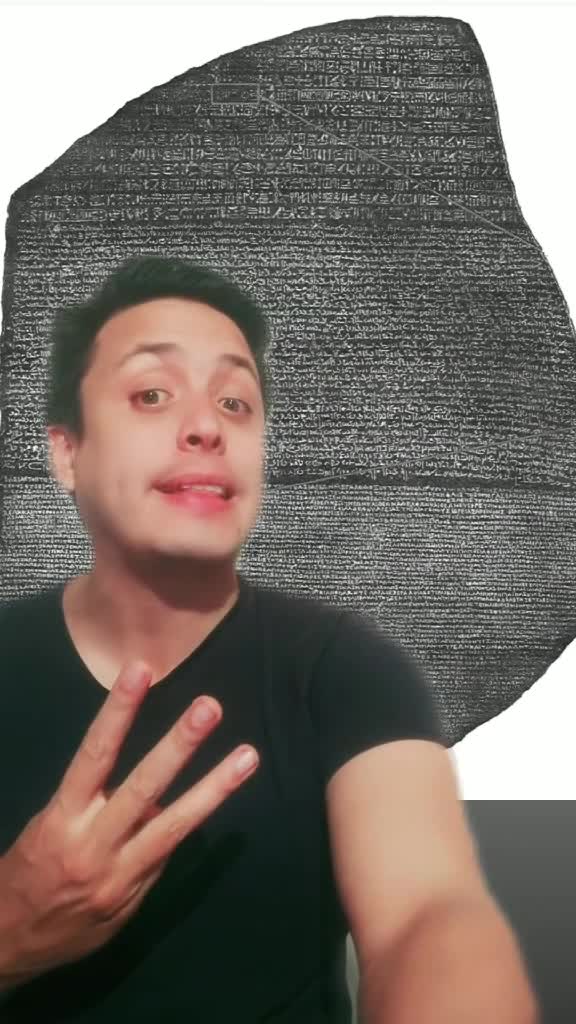 La piedra Rosetta. #historia #idiomas #culturageneral #nescritor #apr...