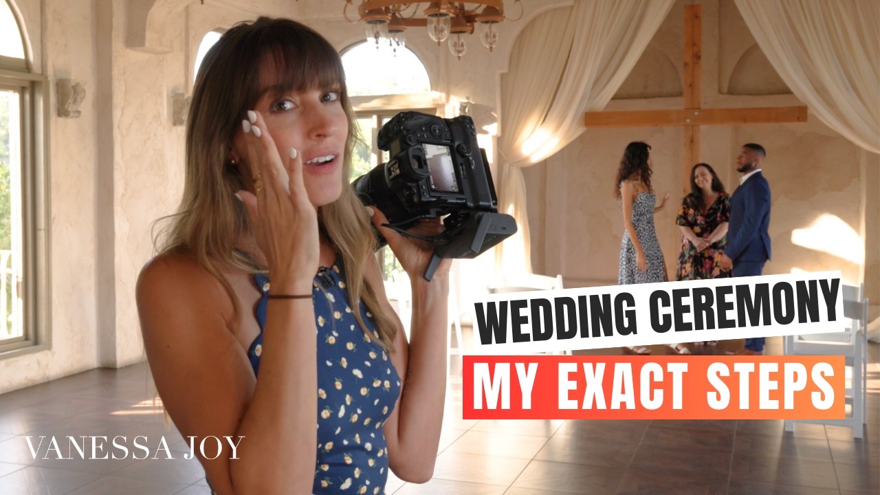 How I Photograph a Wedding Ceremony (Step by Step Guide)