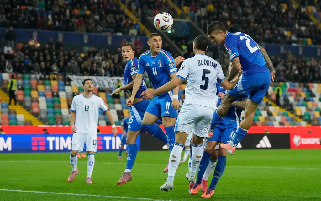 Israel’s World Cup hopes end as loss to Italy is accompanied by boos ...