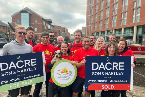 Yorkshire firm's charity trek helps give vulnerable families a holiday