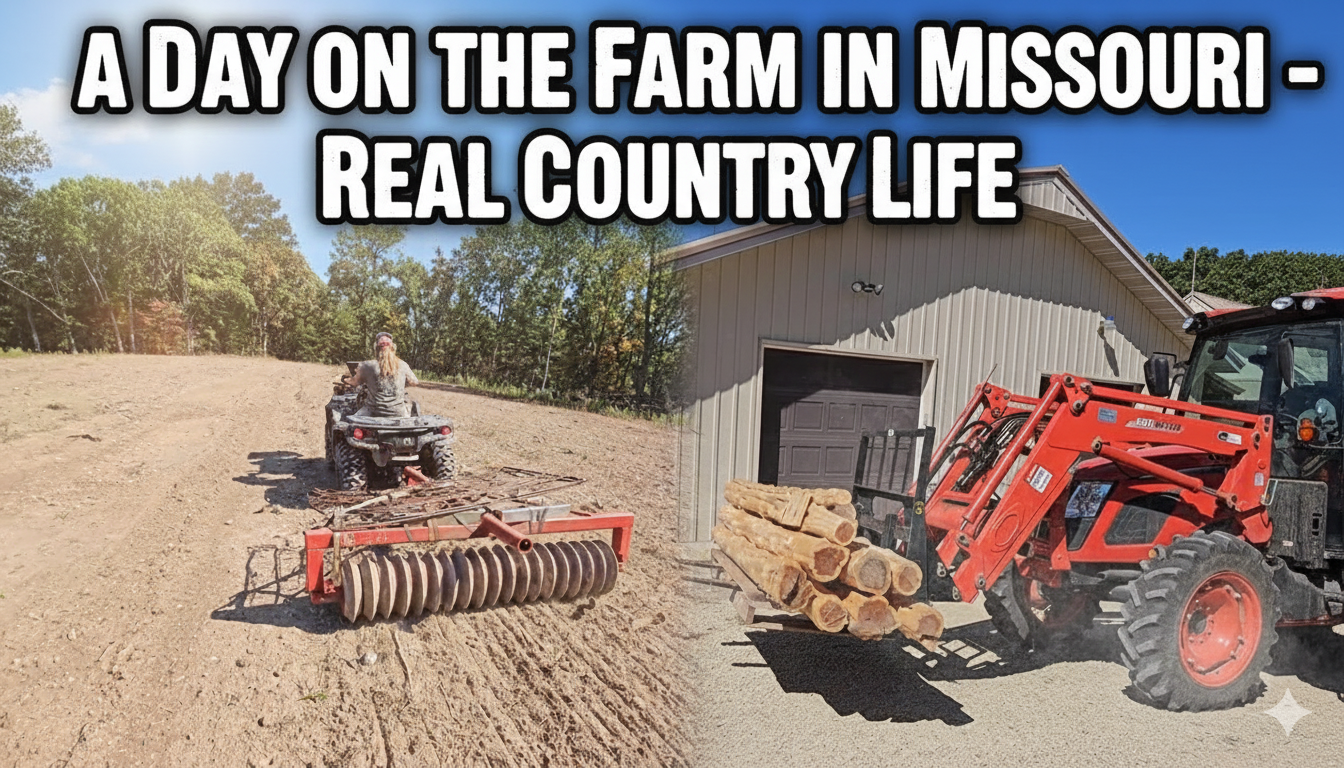 A Day on the Farm in Missouri – Real Country Life