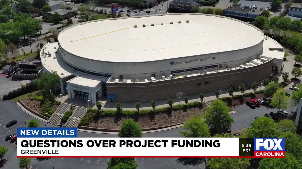 Greenville arena upgrades face funding questions