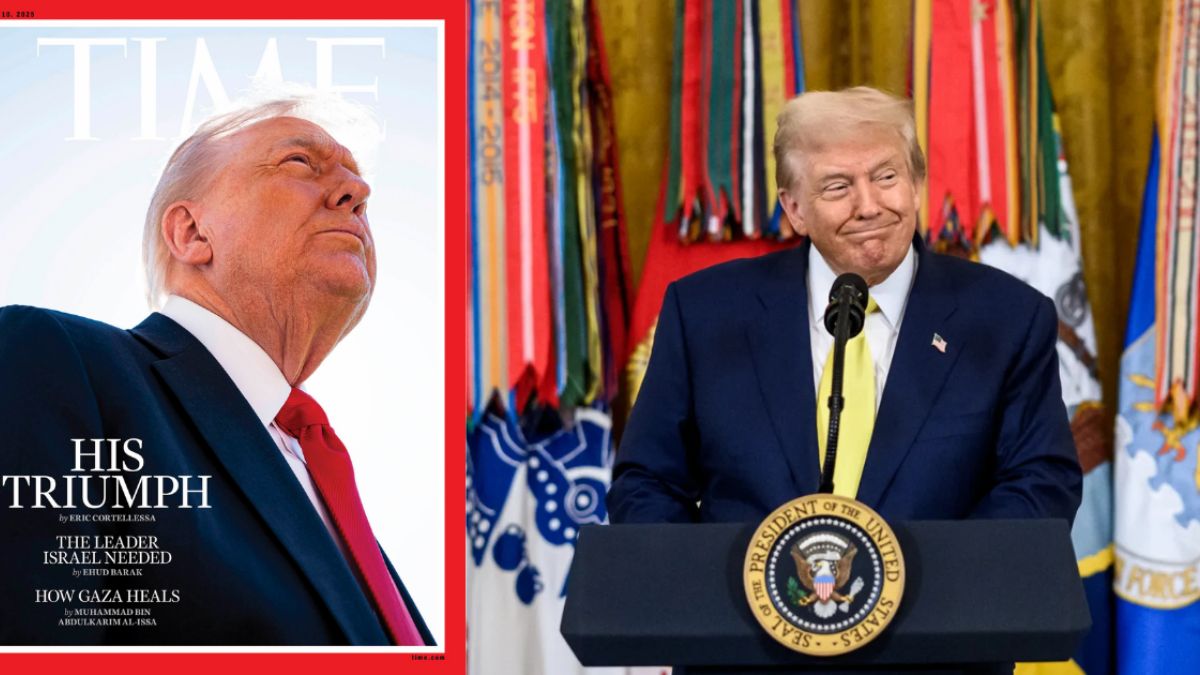 Trump sobre sua foto na capa da Times: 'a pior de todos os tempos'