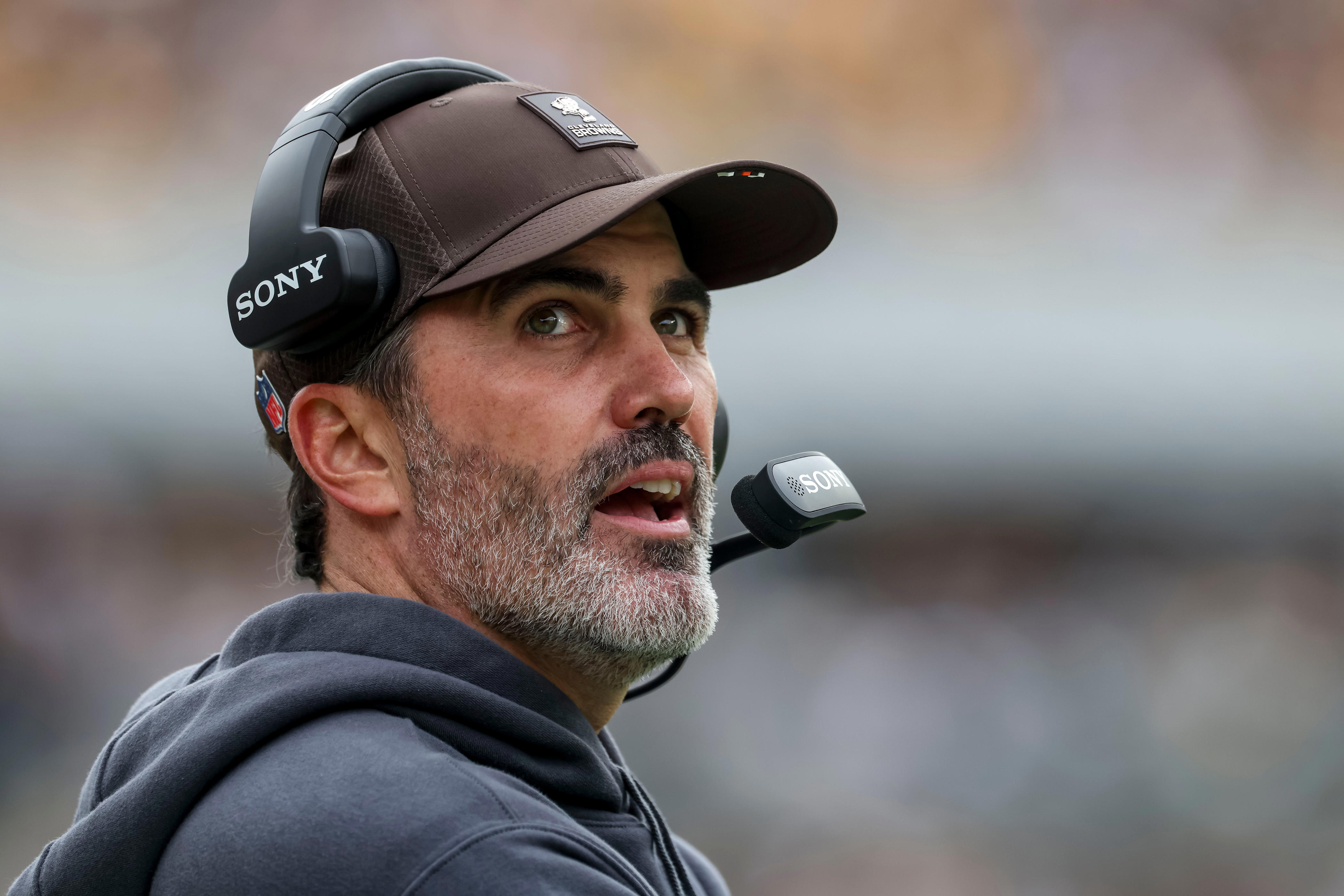 Former Browns HC Kevin Stefanski interviews with AFC North foe Ravens