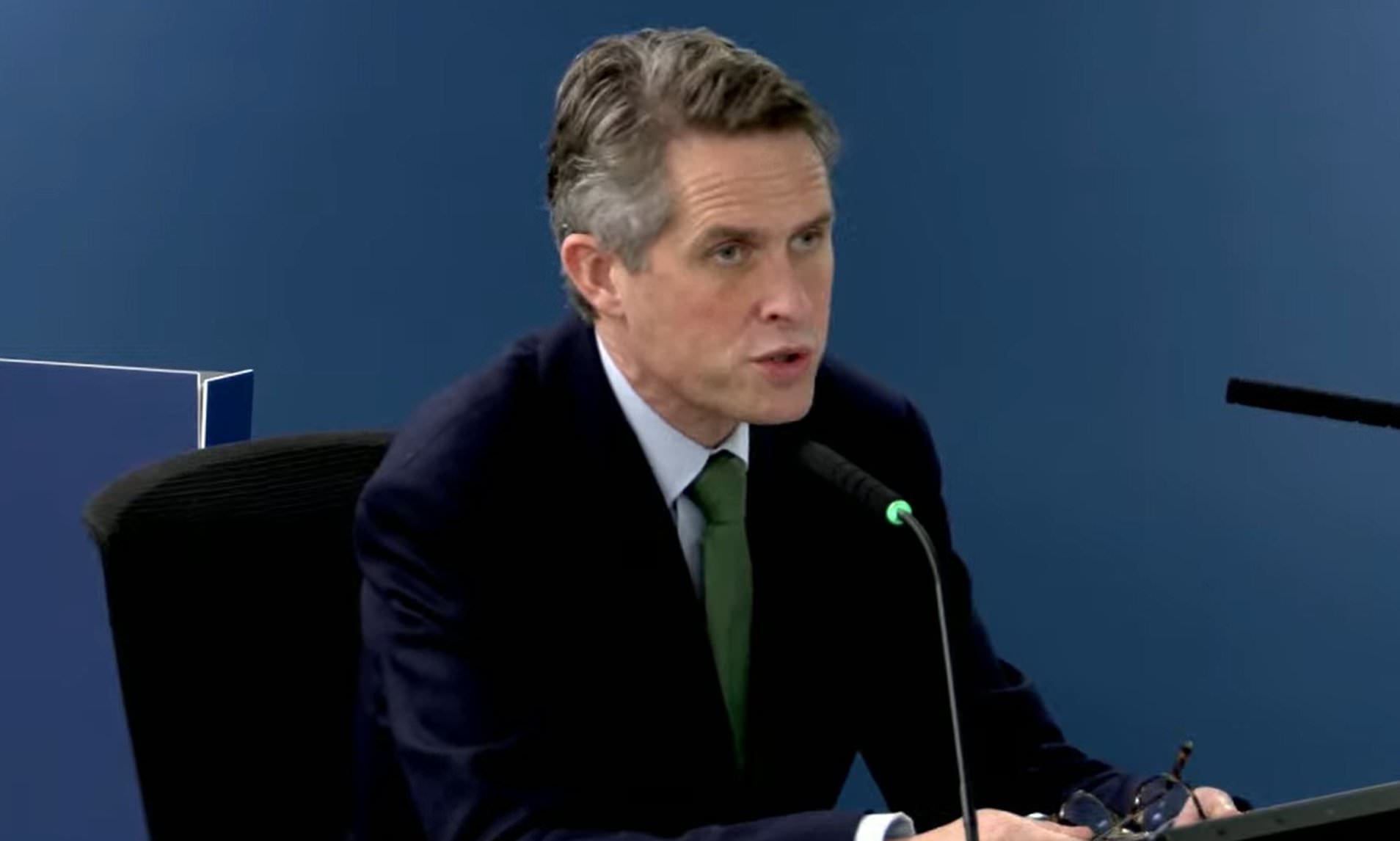 Sir Gavin Williamson: We made mistakes during Covid